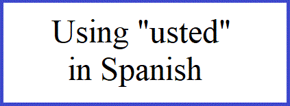 Spanish words for "you" - tú, usted, vosotros/as and ustedes